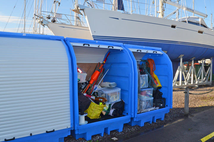 Marina Storage Lockers - Berthon