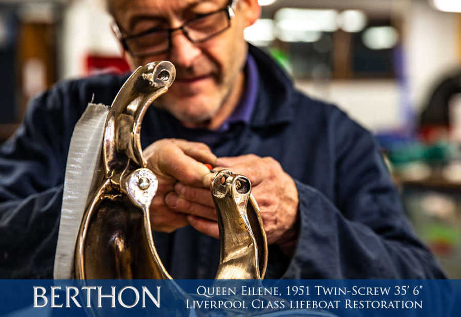 Restoration of a 1951 Twin-Screw 35’ 6” Liverpool Class lifeboat - Berthon