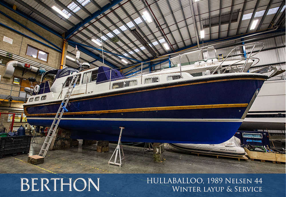 1989 Nelson 44 Winter layup and annual service - Berthon