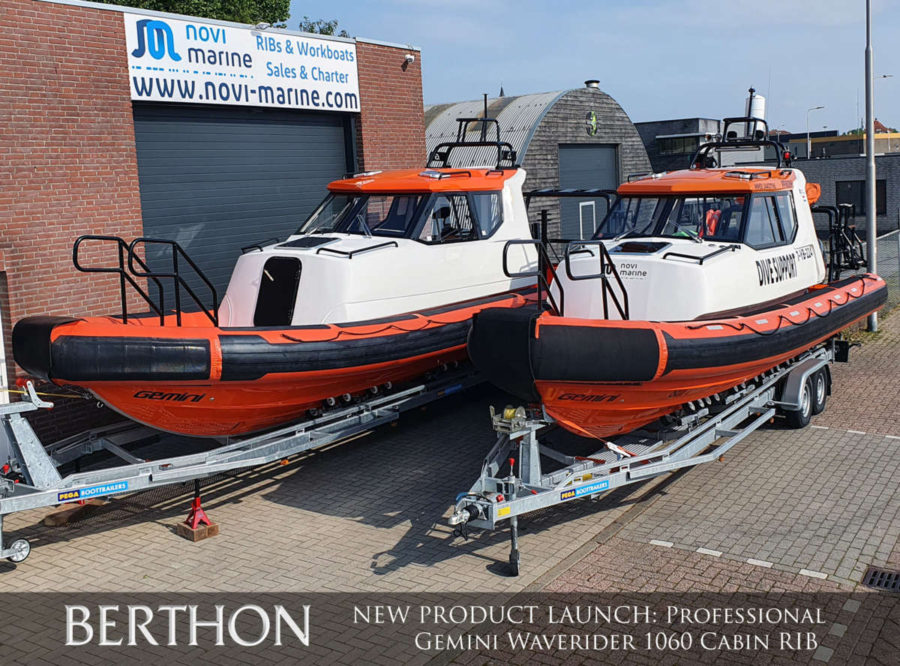 Launch of New Professional Gemini WR1060 Cabin RIB - Berthon