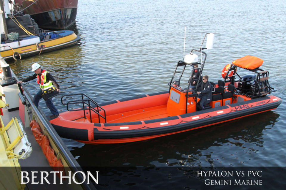 HYPALON VS PVC Gemini RIBs