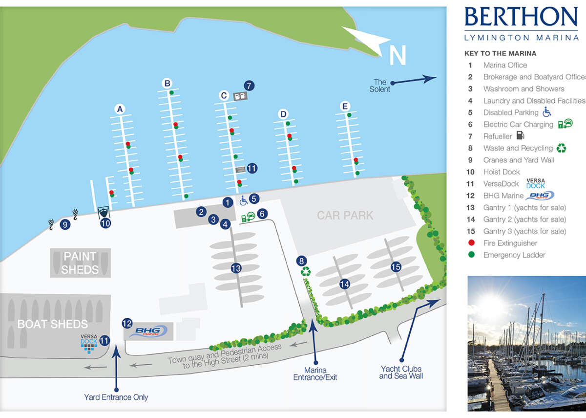 Lymington Marina | Yacht Moorings | Berths | Marina Facilites